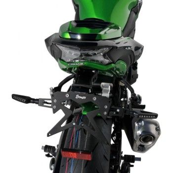 ermax kawasaki Z900 2020 2021 black ALU SUP10 license plate holder ...