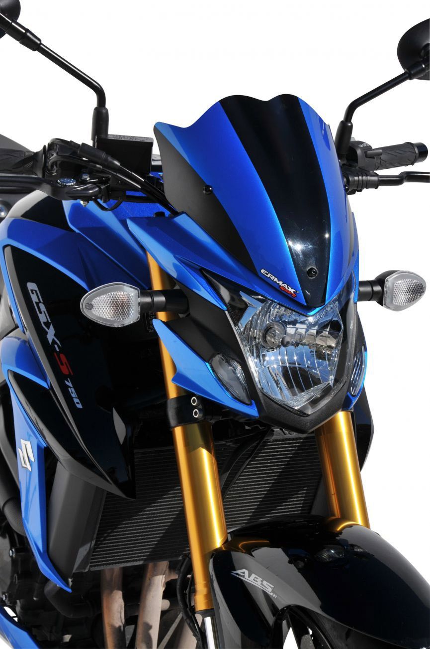 ermax Suzuki GSXS 750 GSX-S 2017 2020 nose fairing windscreen RAW
