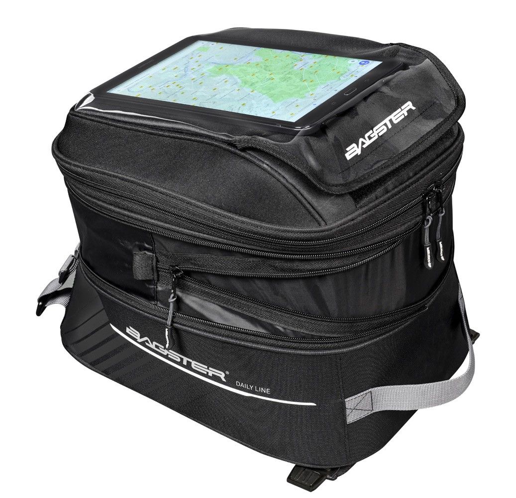 BAGSTER D-LINE IMPACT TRADI tank bag expandable from 15L to 22L - XSR300