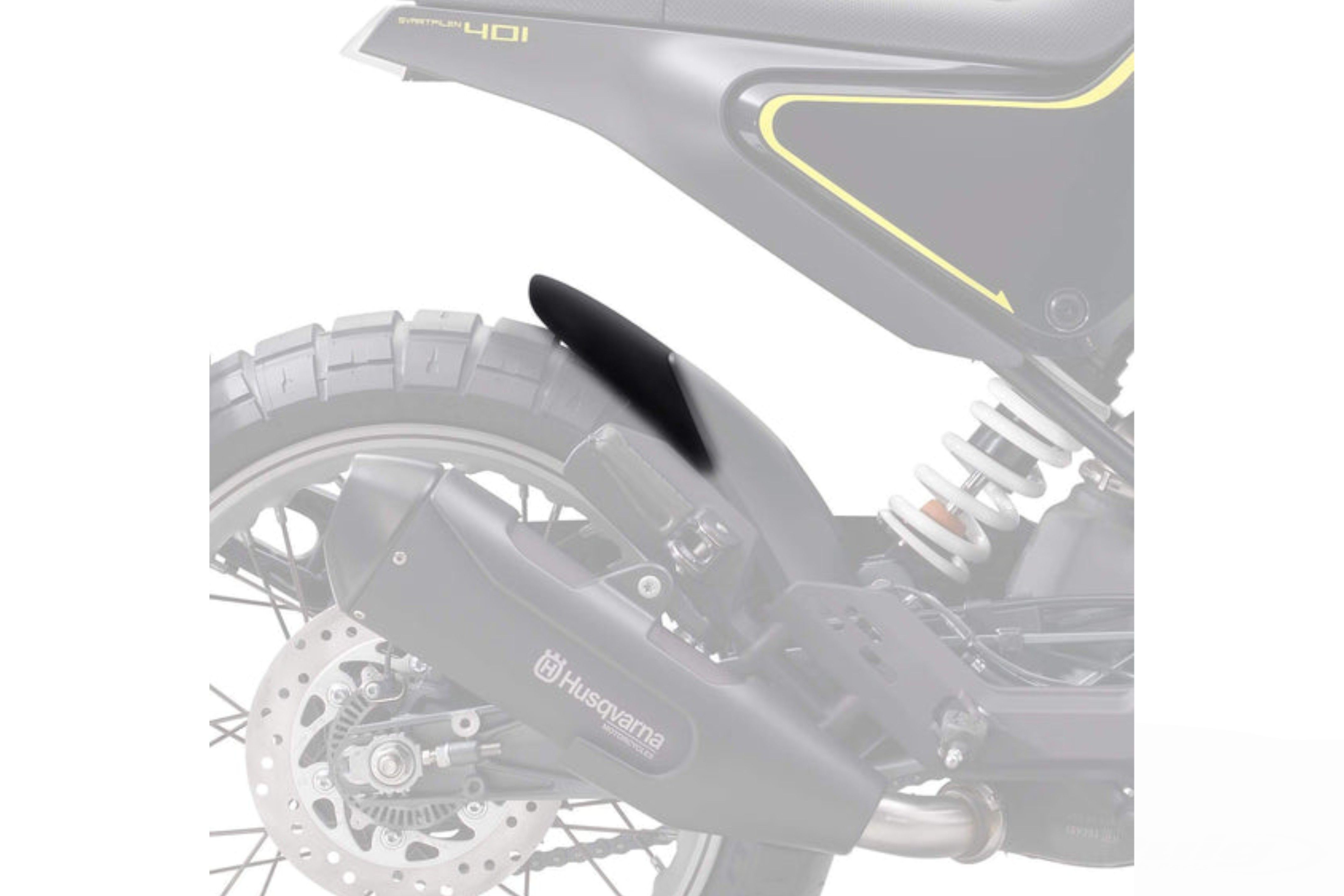 PUIG back Fender Extension HUSQVARNA SVARTPILEN 701 / VITPILEN / 2018 ...