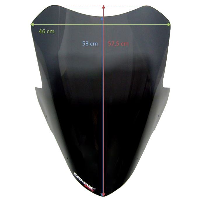 ERMAX windshield SPORT touring HONDA PCX 125 / 150 / 2021 2024 - 53 cm