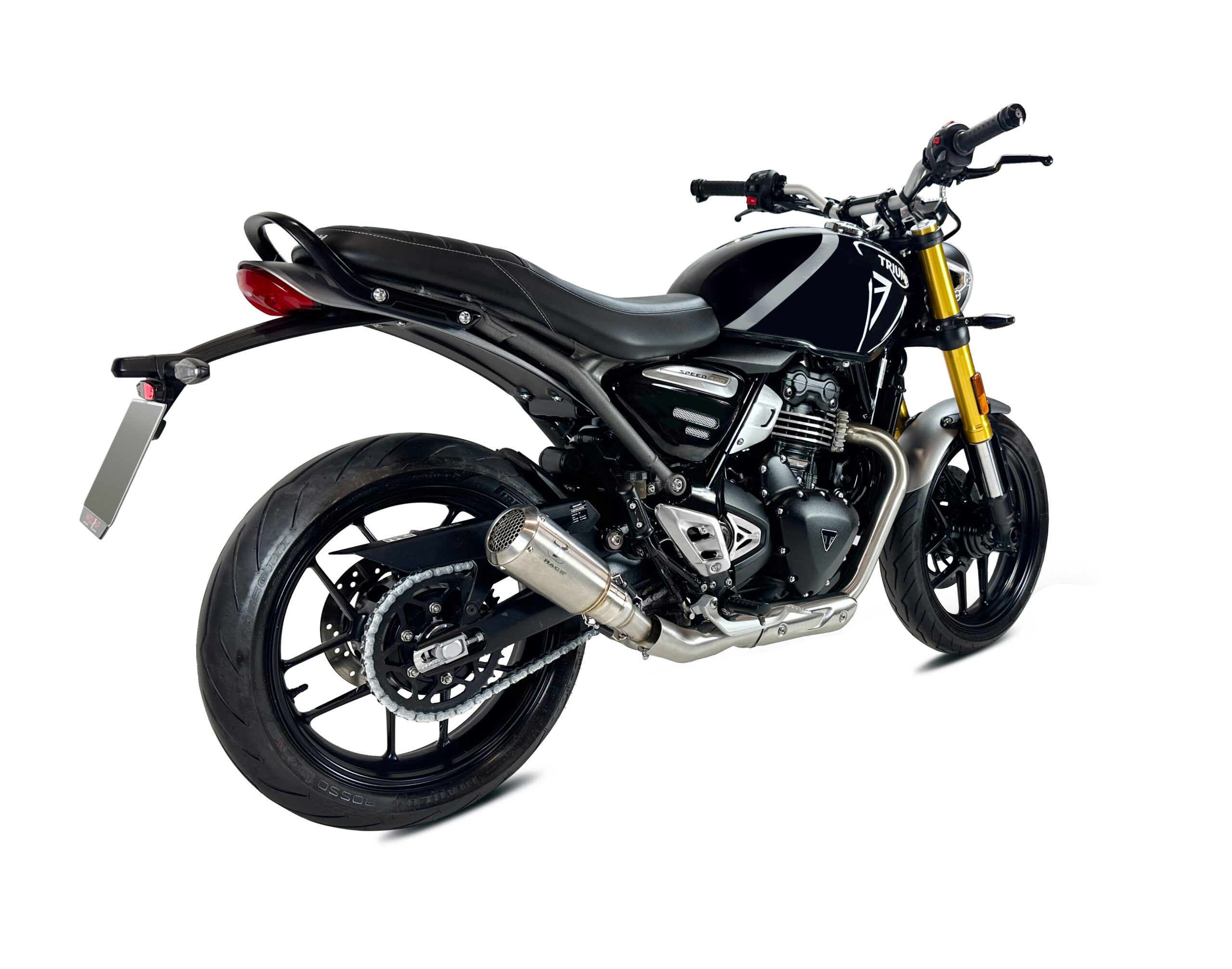 IXRACE TRIUMPH SPEED 400 / SCRAMBLER 400 / 2024 MK2 INOX silencer ...