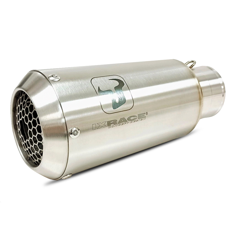 IXRACE TRIUMPH SPEED 400 / SCRAMBLER 400 / 2024 MK2 INOX silencer ...
