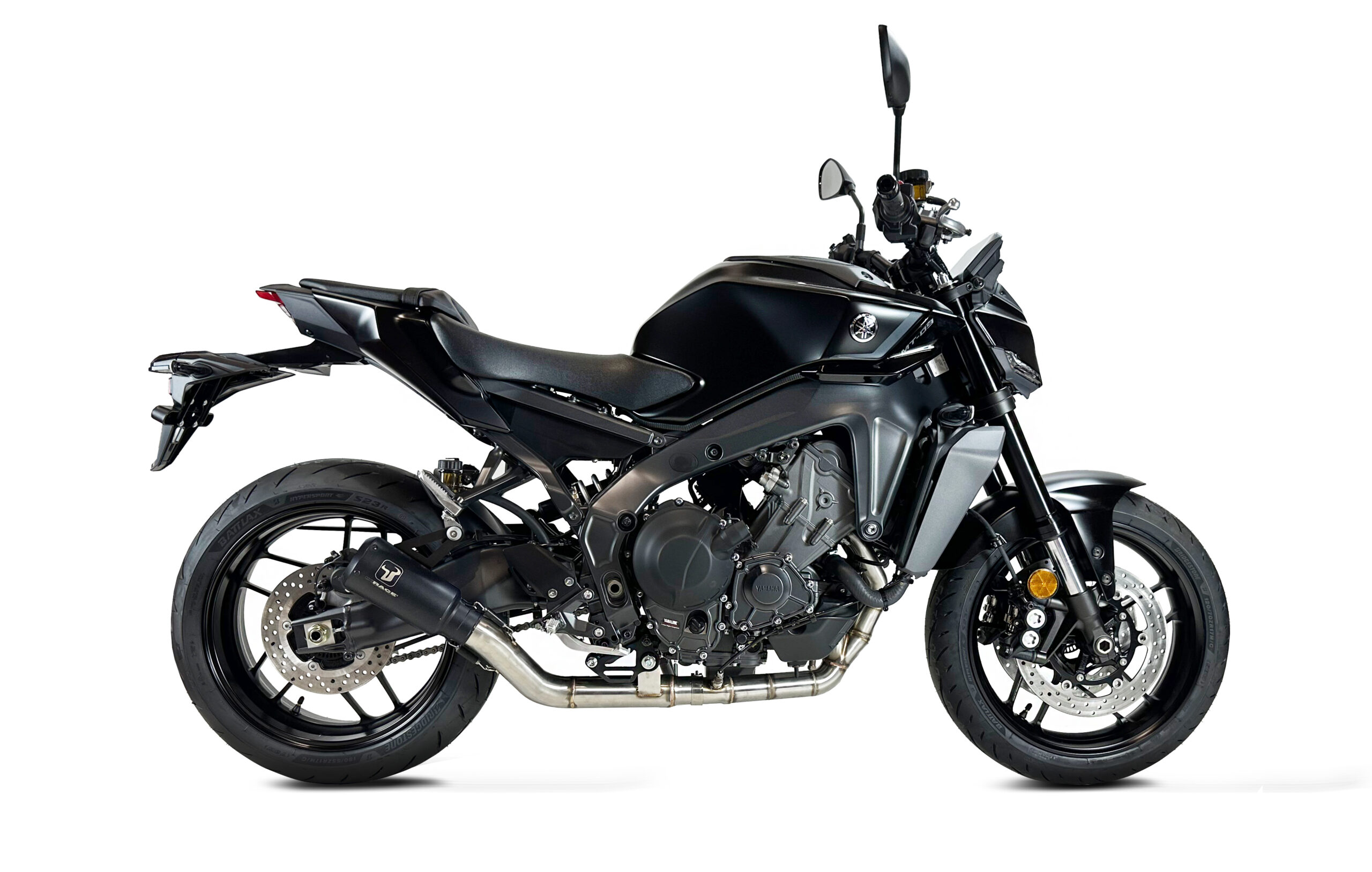 IXRACE YAMAHA MT-09 / 2024 2025 MK2B INOX silencer MK2B BLACK AH6229SB ...