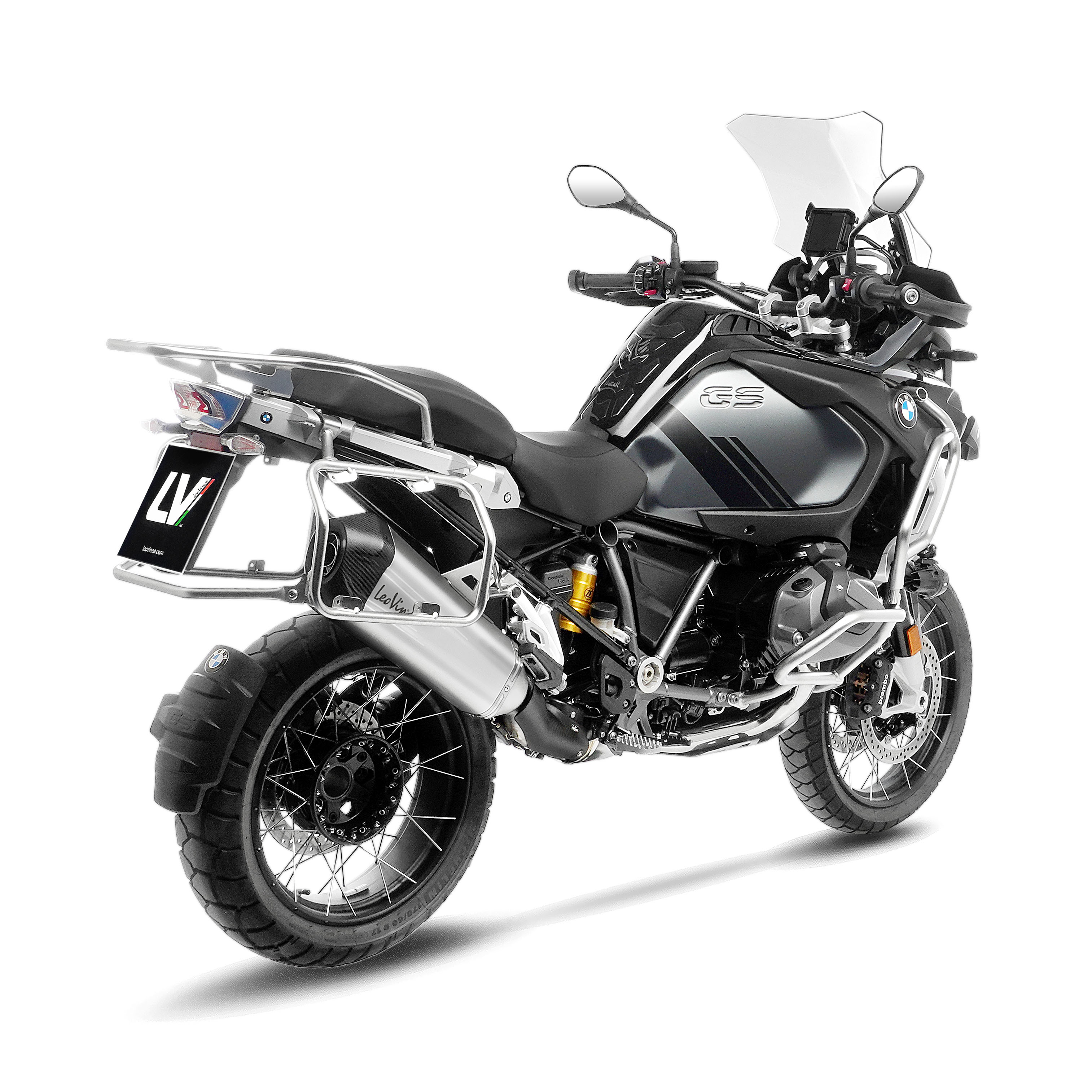 LEOVINCE BMW R 1200 GS / 1250 / ADVENTURE / 2013 2023 LV-12 R INOX ...