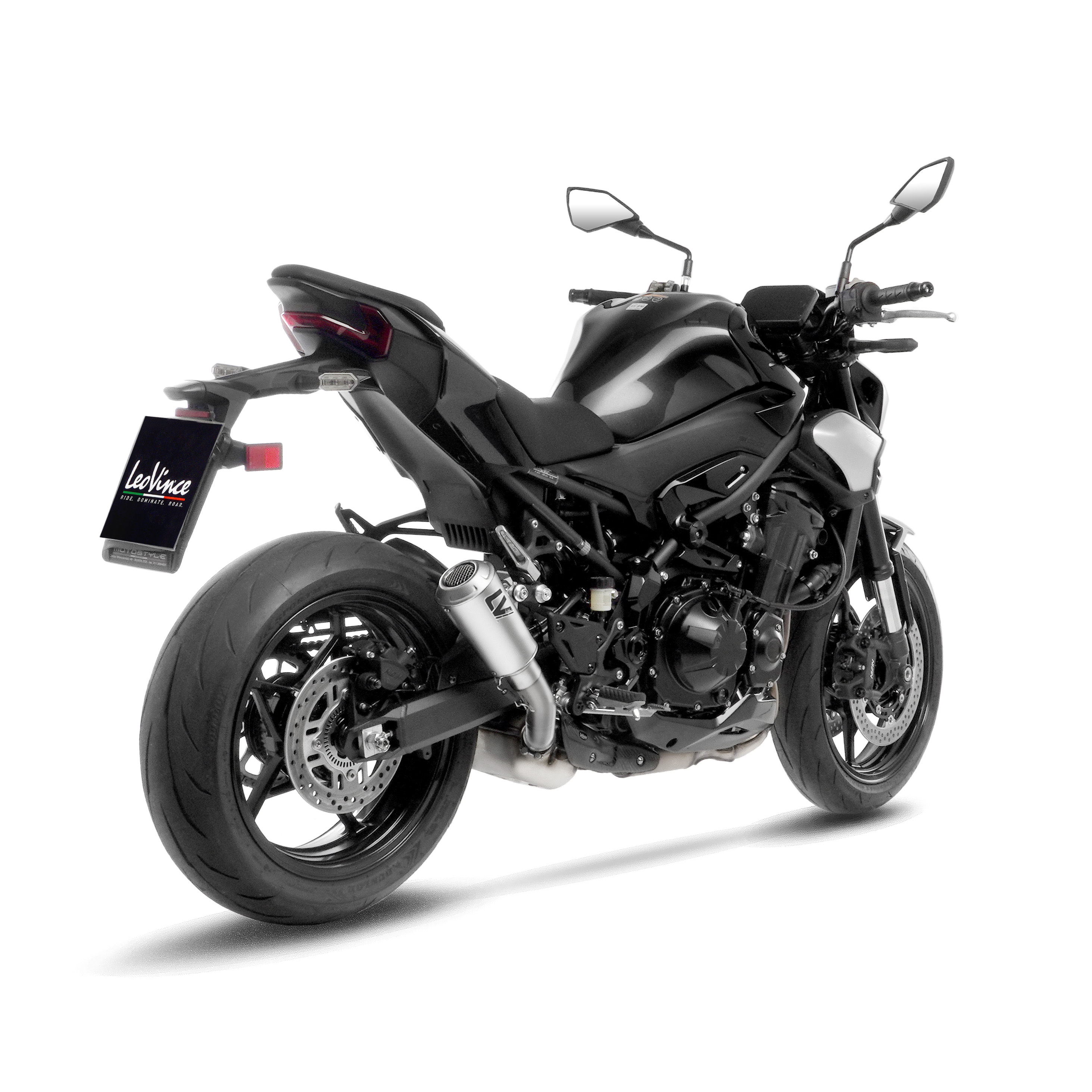 LEOVINCE KAWASAKI Z 900 / A2 / 2025 LV-10 INOX silencer exhaust EURO5 ...